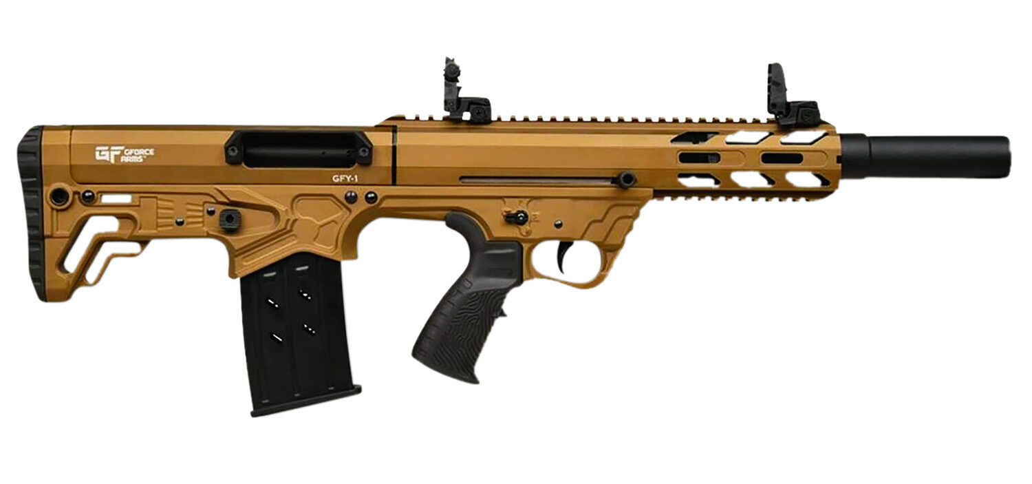 Gforce Arms GFY1BRNZ GFY-1 USA 12 Gauge Semi-Auto 3" 5+1 18.50" Black ...