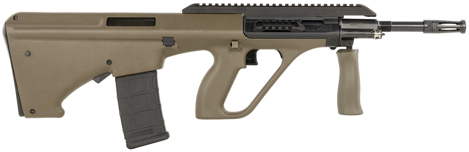 Steyr Arms AUGM2GRNEXT AUG A3 M2 223 Rem/5.56 NATO 30+1 16" Black Steel ...